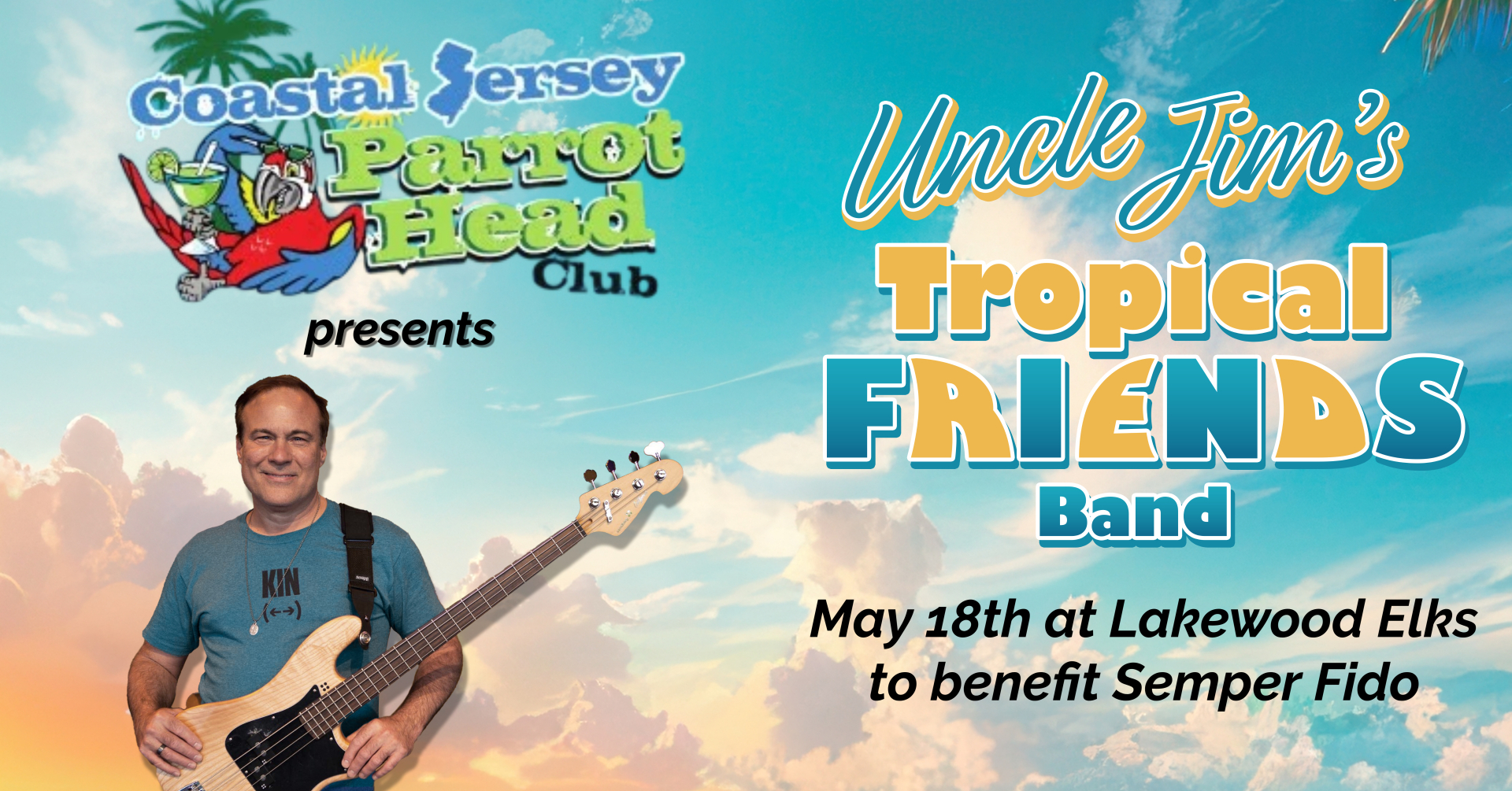 Uncle Jim Band - Coastal Jersey PHC - Uncle Jim's Tropical Friends Band